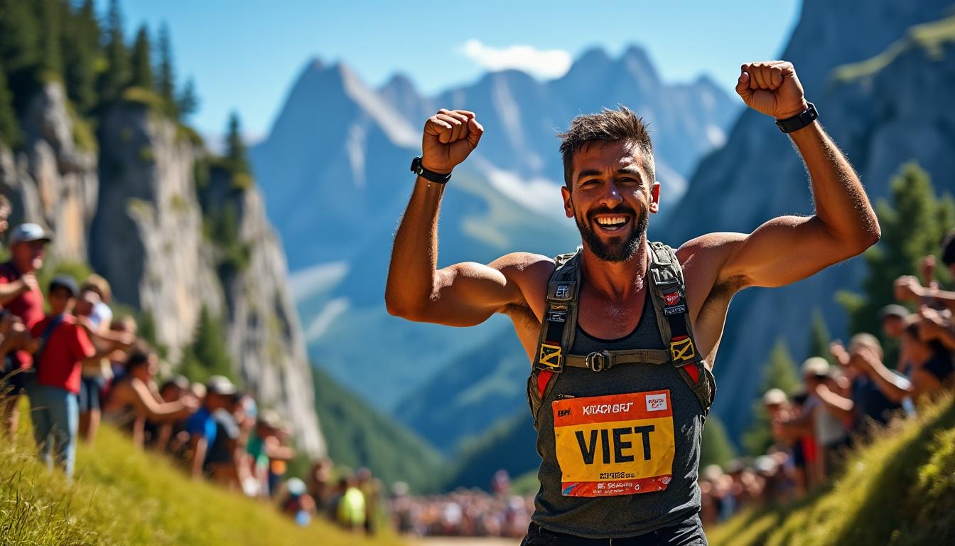 Vincent Viet brille au Ultra Tour du Beaufortain après un défi éprouvant